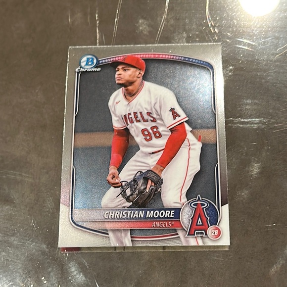 Accessories | Baseball Trading Card Christian Moore | Poshmark